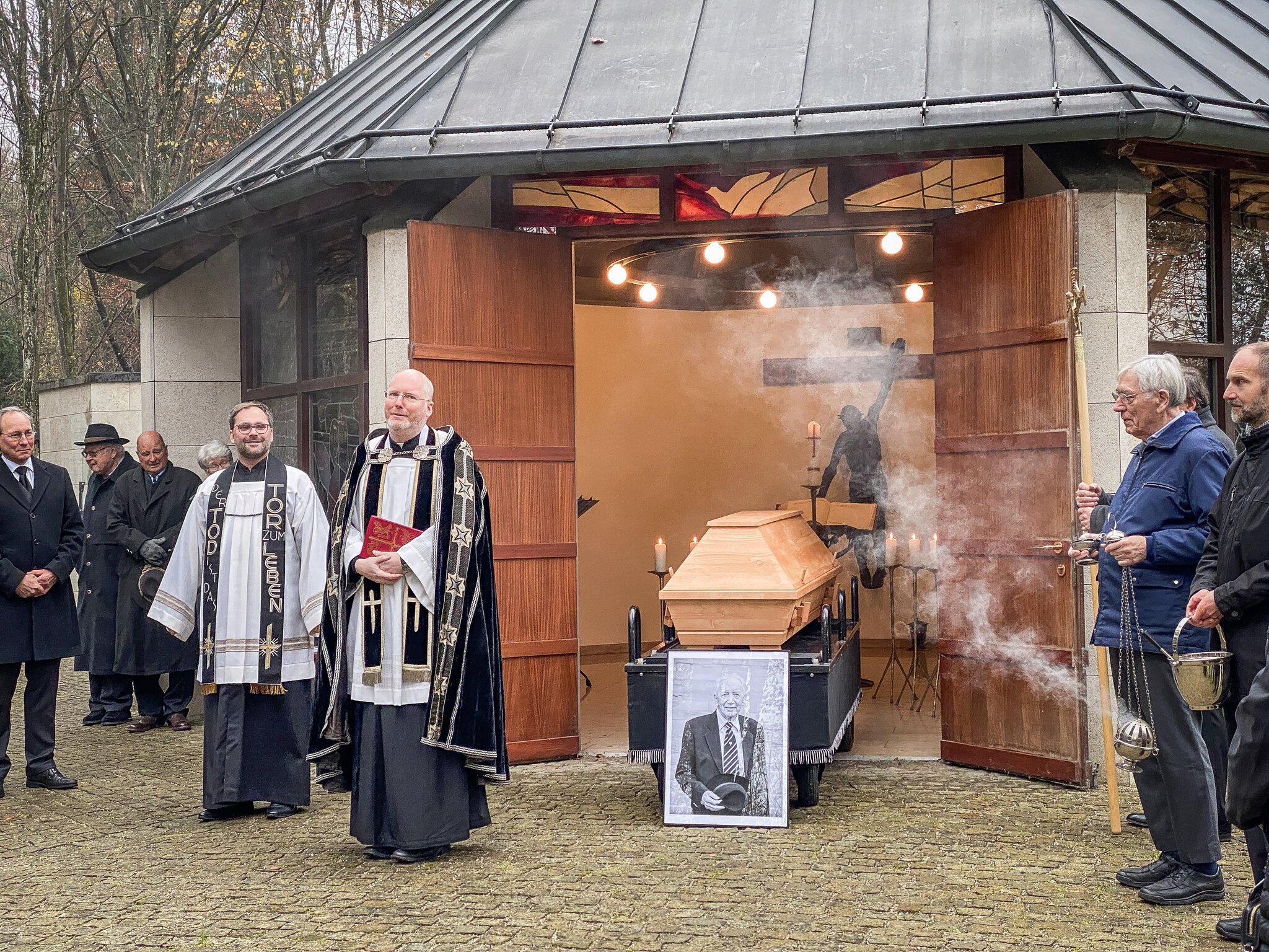 Pater Leutenstorfer SJ in München beerdigt | Kolleg St. Blasien
